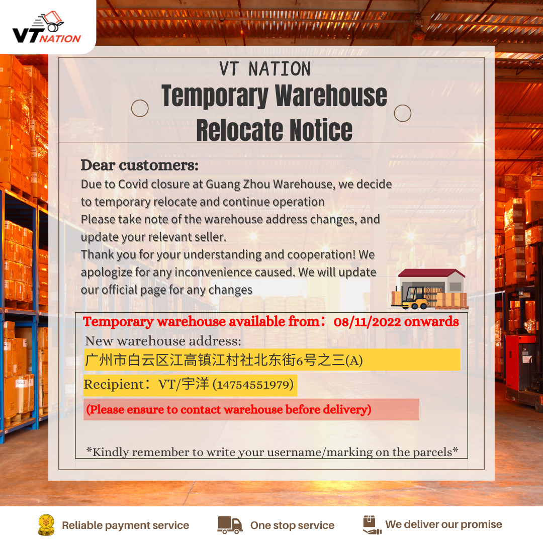 VT Nation - door to door logistic service in Malaysia